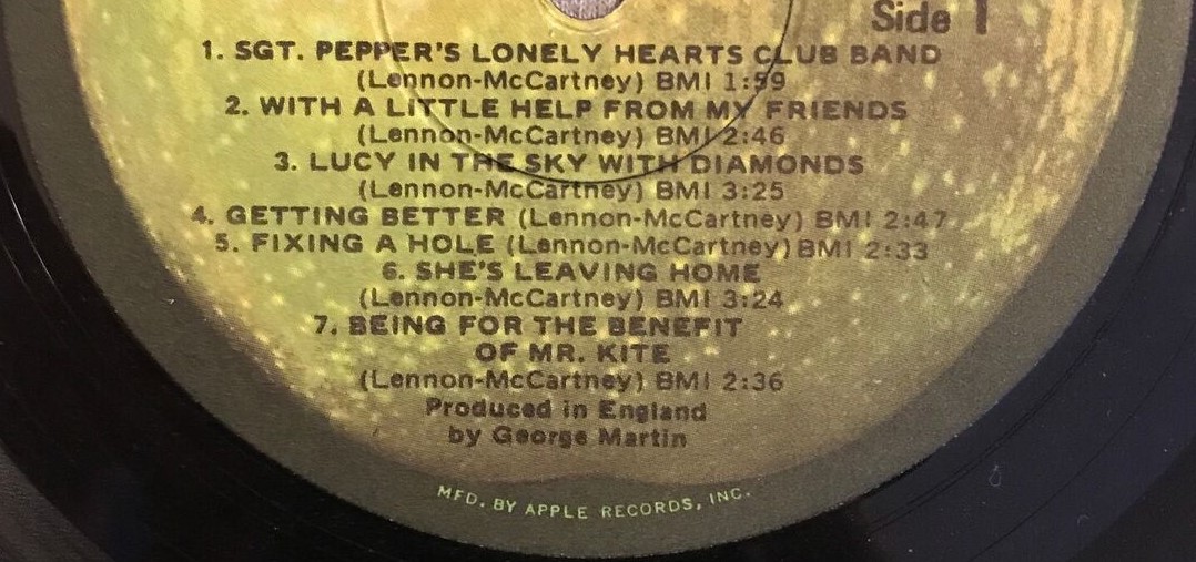 "Sgt. Pepper's Lonely Hearts Club Band" song by The Beatles. The in ...